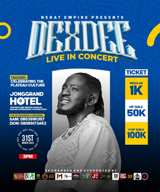 DexDee Live In Concert: Celebrating Plateau Culture - Plateau News Watch